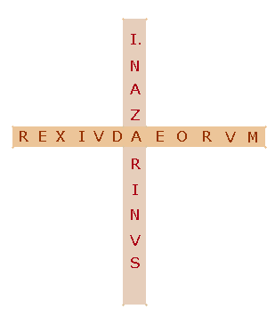 2 lat. Kreuzinschriften: Prinzip der Zwei, Parallelismus membrorum